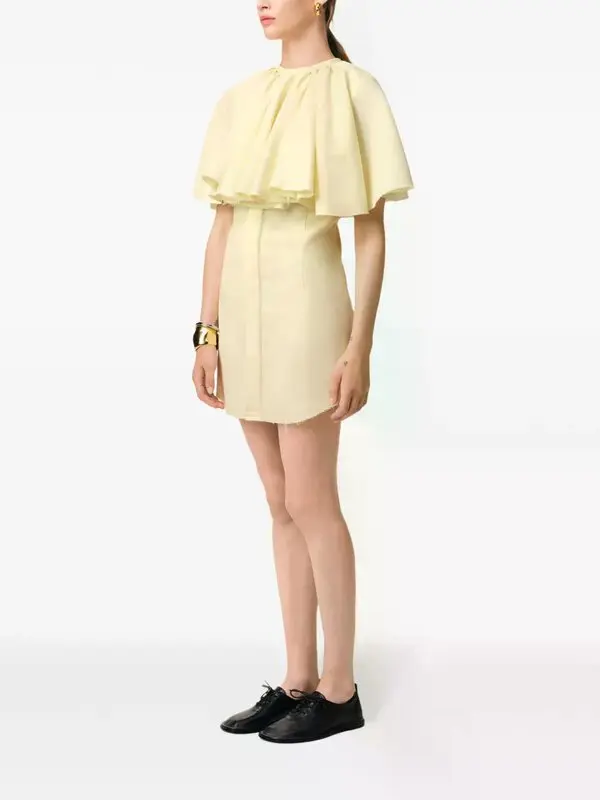 AMI Paris Ruffle-detail Dress