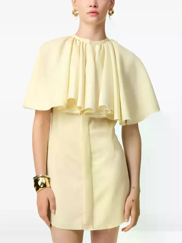 AMI Paris Ruffle-detail Dress