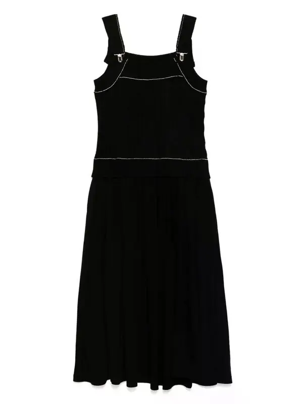 Y’s Suspender Dress - Black