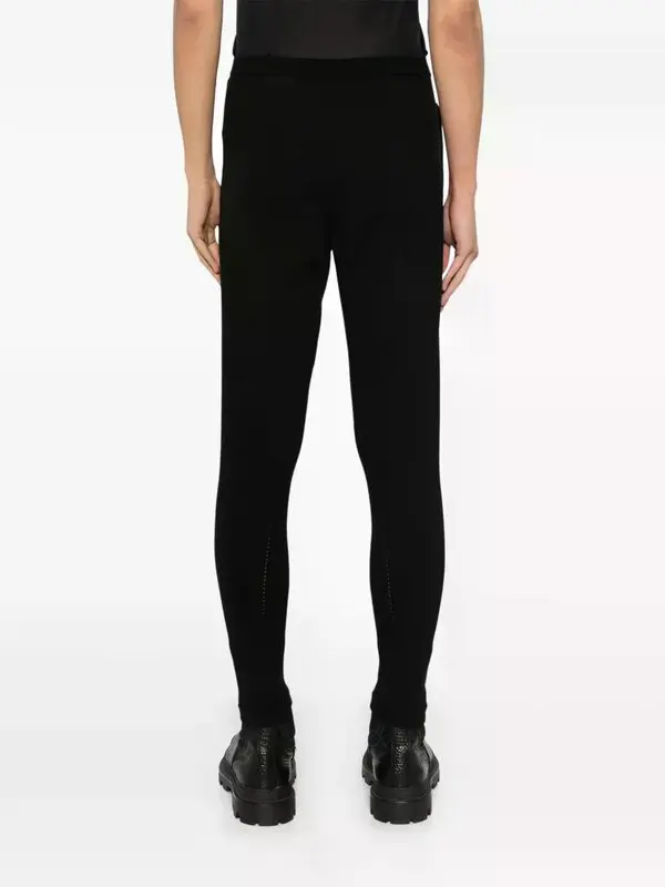 LABEL UNDER CONSTRUCTION Elasticated Waist Trousers - Black
