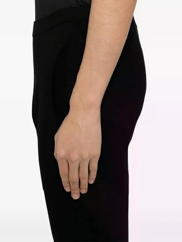 LABEL UNDER CONSTRUCTION Elasticated Waist Trousers - Black