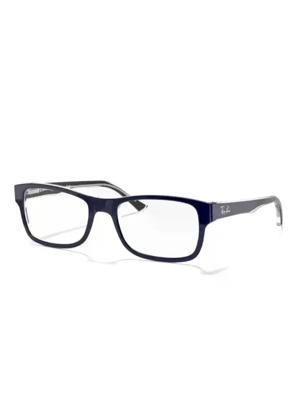 Ray-ban Rectangle-frame Glasses - Blue