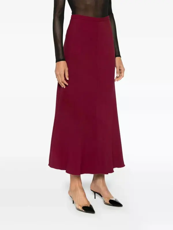 Giambattista Valli Crepe Maxi Skirt