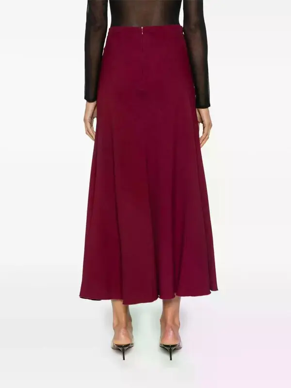 Giambattista Valli Crepe Maxi Skirt