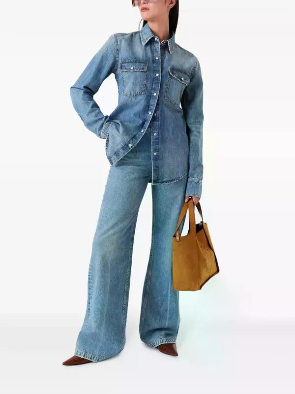 Stella McCartney Logo-patch Shirt
