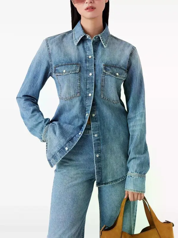 Stella McCartney Logo-patch Shirt