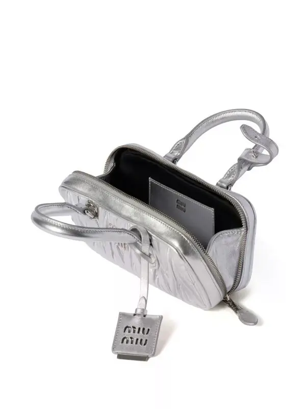 Miu Miu Arcadie Mini Bag - Silver