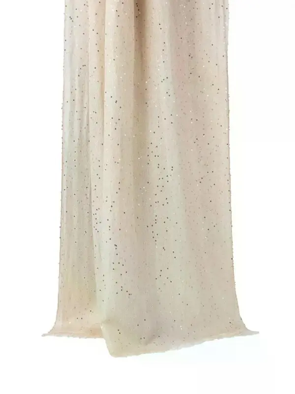 Brunello Cucinelli Sequin-embellished Scarf
