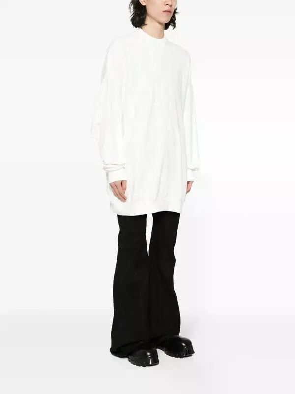 Rick Owens Oversized Cotton Sweatshirt