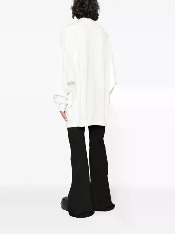 Rick Owens Oversized Cotton Sweatshirt