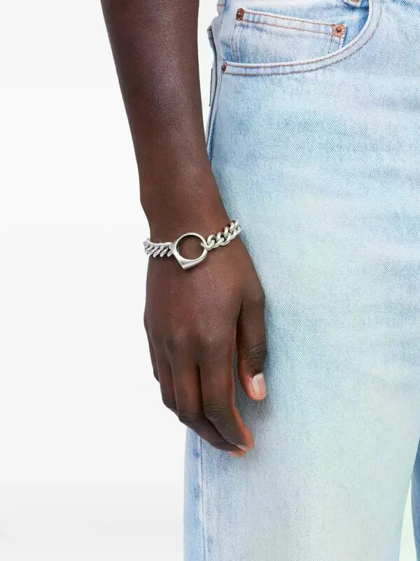 MAISON MARGIELA Signet Ring-charm Chain Bracelet