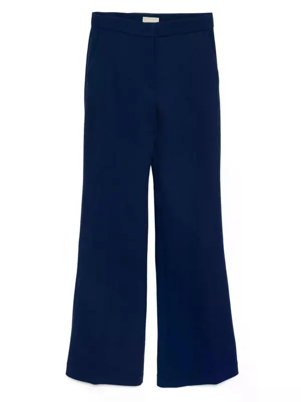 Elie Saab Flared Pants With Side Slit