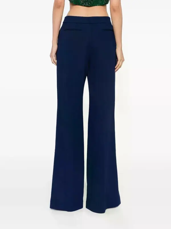 Elie Saab Flared Pants With Side Slit
