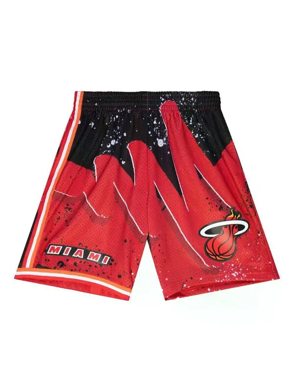 Mitchell & Ness Nba Miami Heat 1996 Hyper Hoops Swingman Shorts - Red