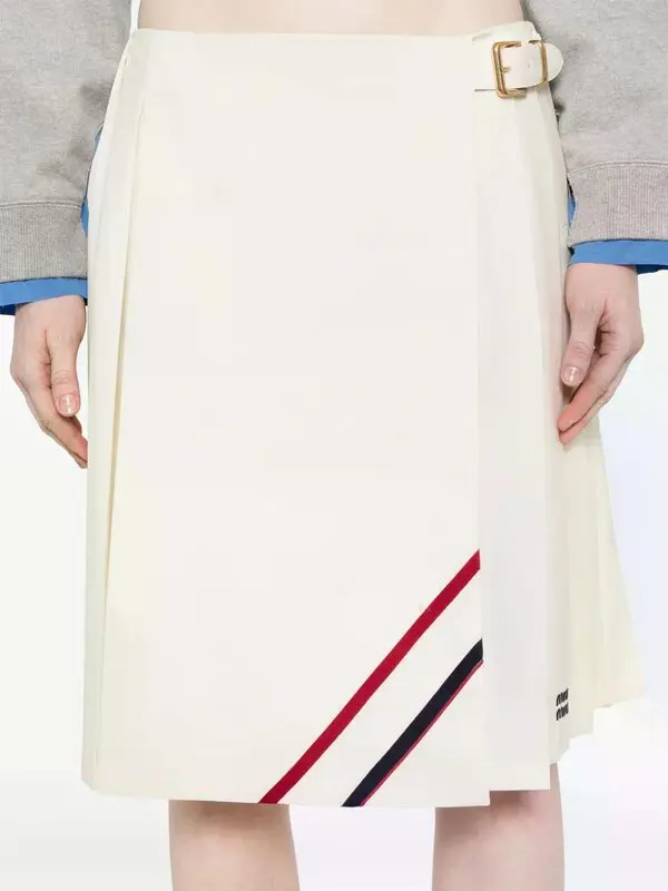 Miu Miu Pleated Mini Skirt