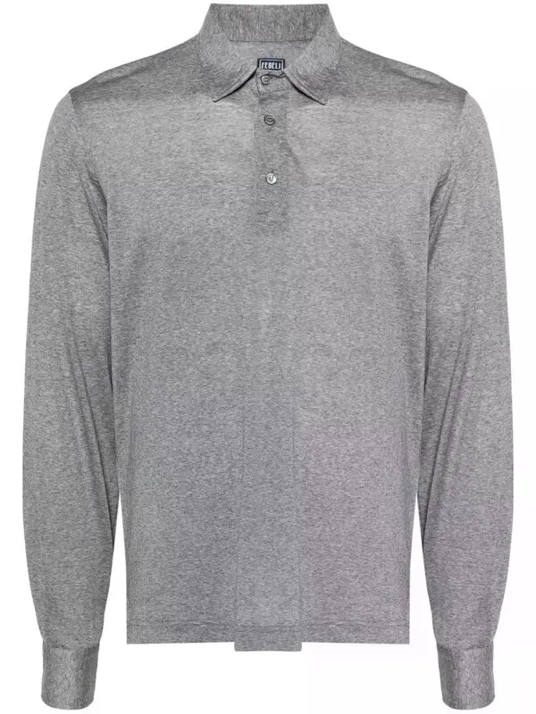 Fedeli Wool Polo Shirt
