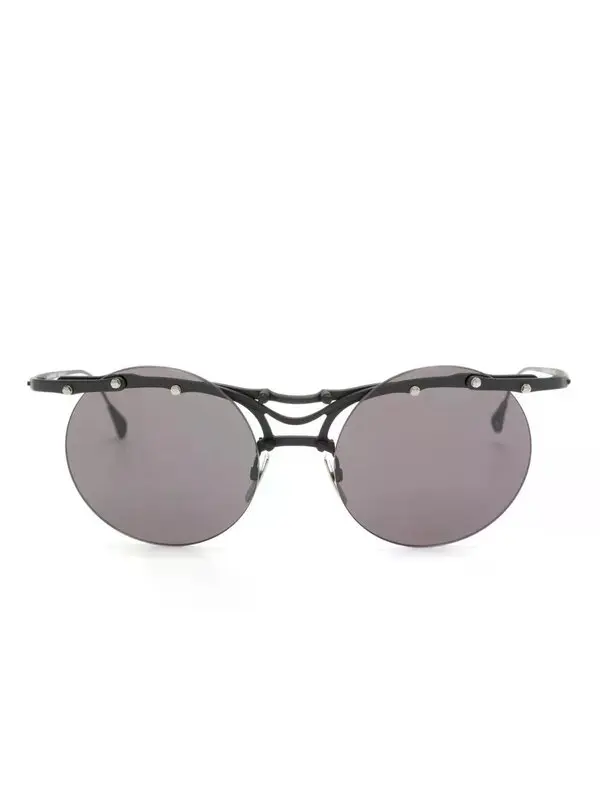 INNERRAUM Round-frame Sunglasses - Black