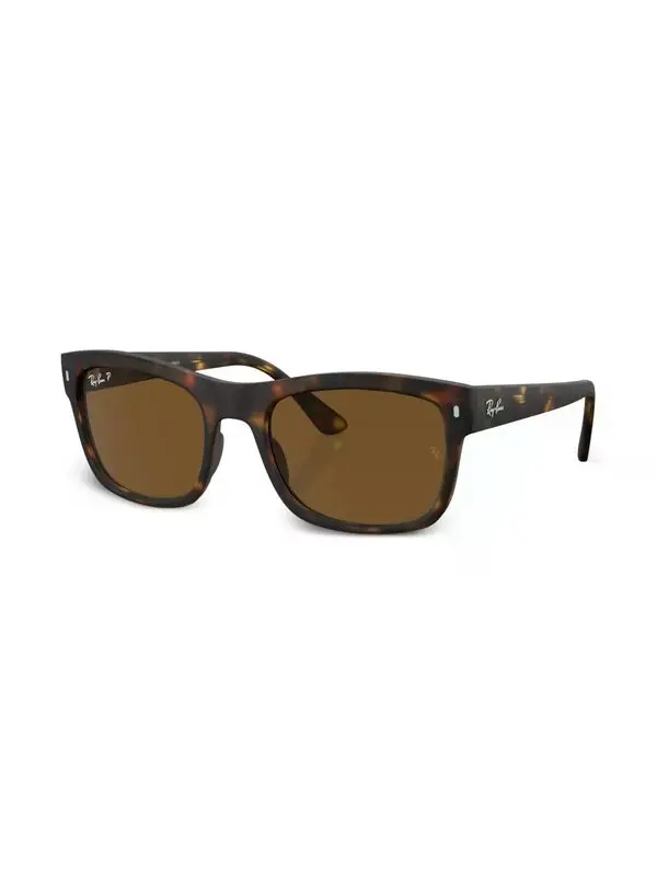Ray-ban Square-frame Tortoiseshell Sunglasses - Green
