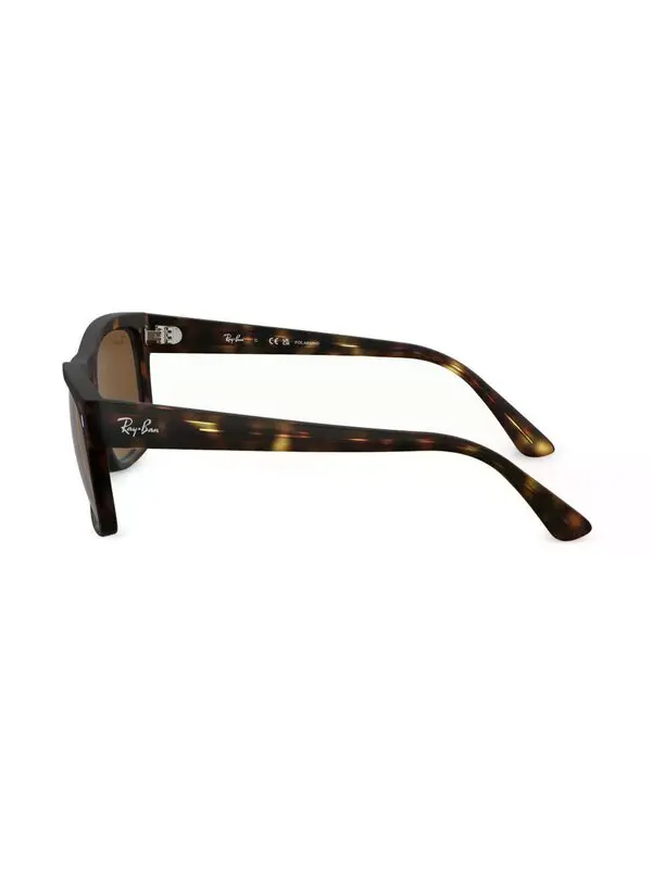 Ray-ban Square-frame Tortoiseshell Sunglasses - Green