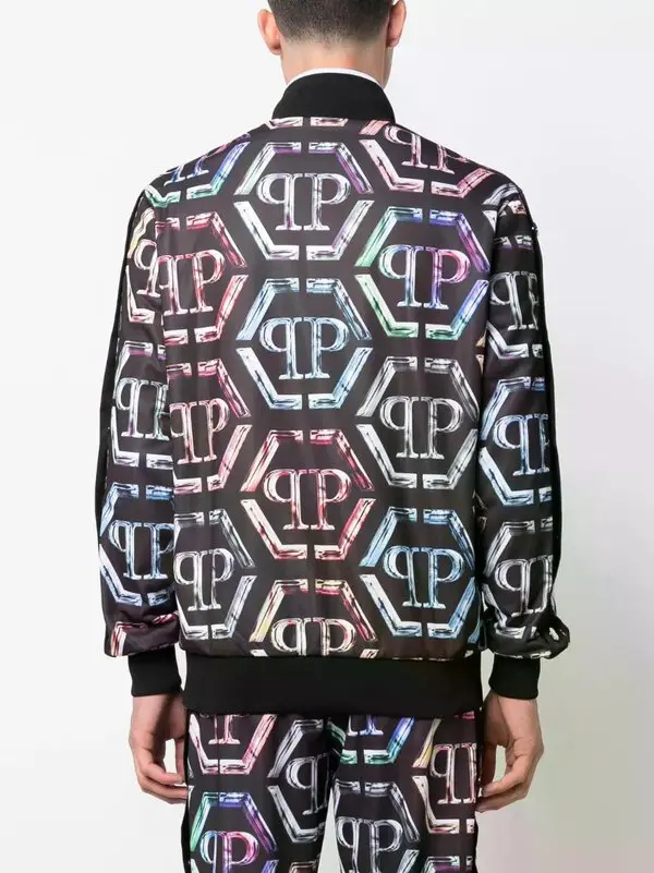 Philipp Plein Logo-print Stretch-cotton Tracksuit