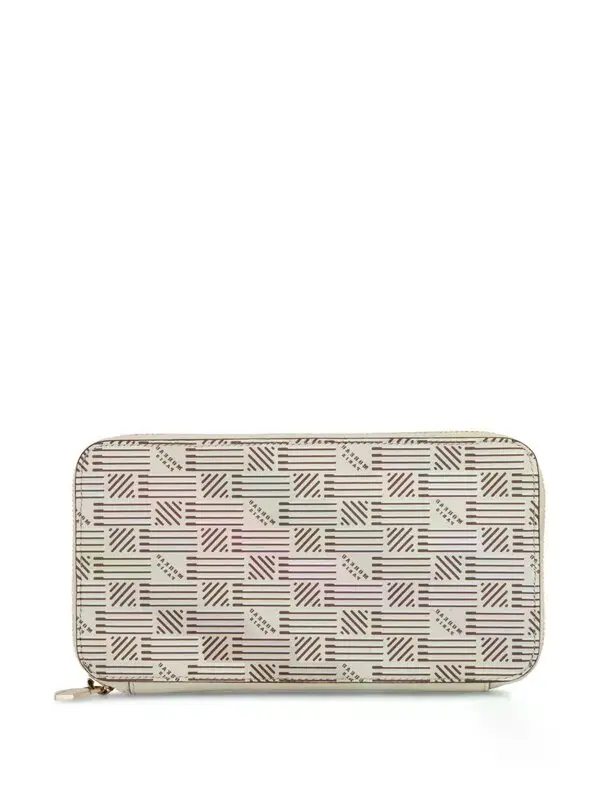 Moreau Monogram-print Leather Wallet - Neutrals