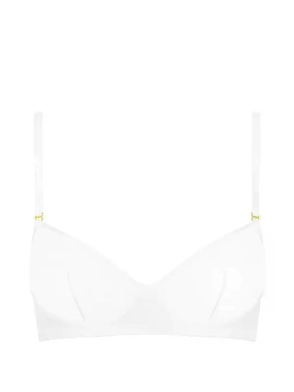 MAISON CLOSE Corps À Corps Balconette Bra - White