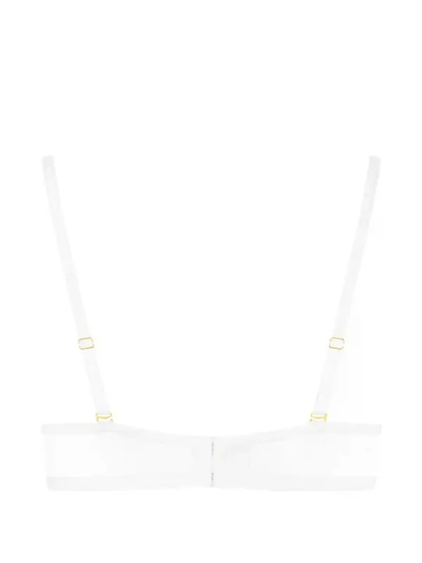 MAISON CLOSE Corps À Corps Balconette Bra - White