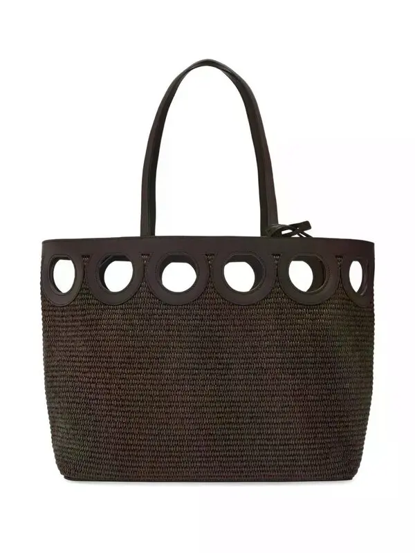 FERRAGAMO Raffia Tote Bag