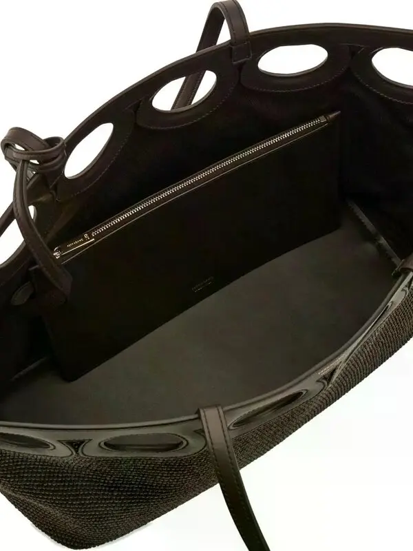 FERRAGAMO Raffia Tote Bag