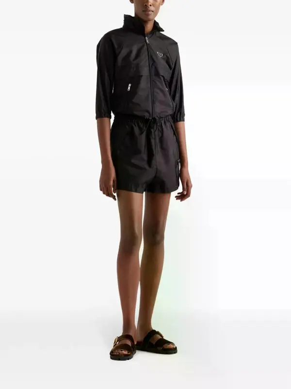 Prada Triangle-logo Shorts