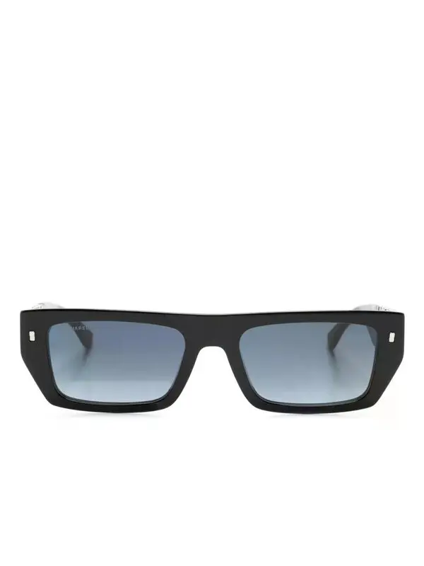 Dsquared2 Icon Rectangular-frame Sunglasses - Black