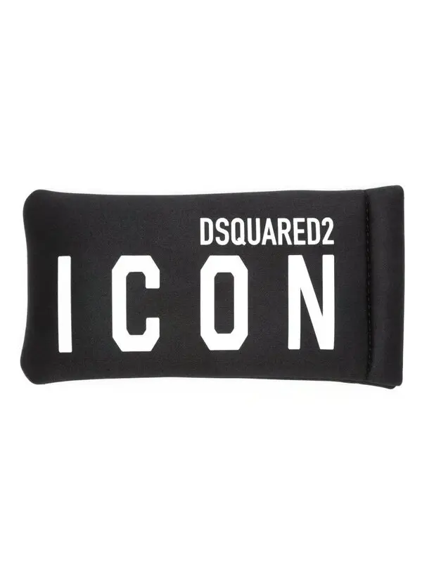 Dsquared2 Icon Rectangular-frame Sunglasses - Black
