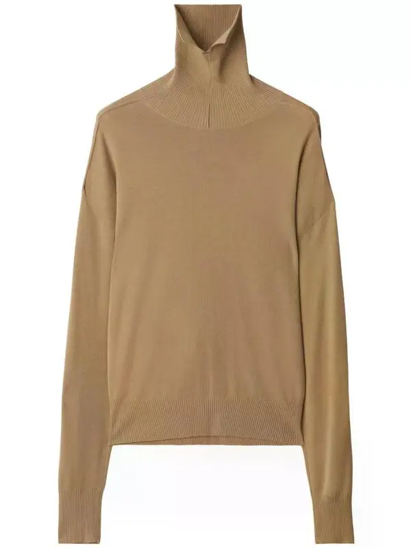 Burberry Roll-neck Wool Jumper
