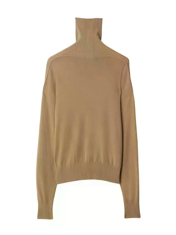 Burberry Roll-neck Wool Jumper
