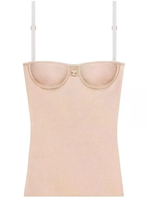 COURREGES Lingerie Interlock Top