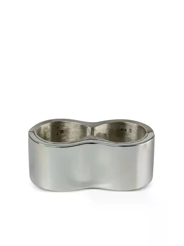PARTS OF FOUR Sistema Contour Ring - Silver