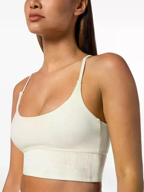 PLEIN SPORT Sport Bra - Neutrals