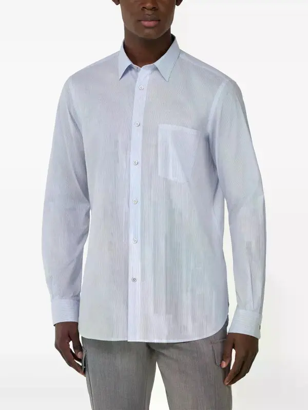 Boggi Milano Striped Cotton Shirt