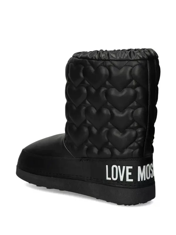Moschino Chunky Quilted Boots