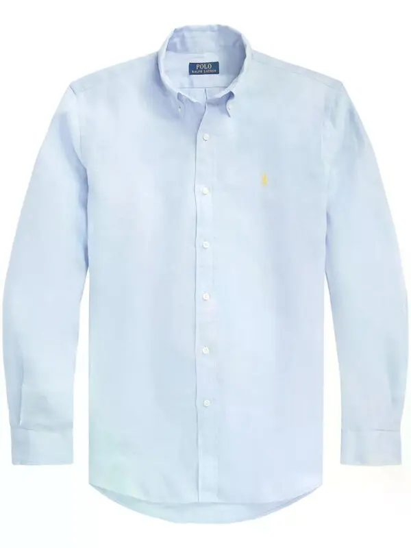 Polo Ralph Lauren Polo Pony-embroidered Shirt - Blue