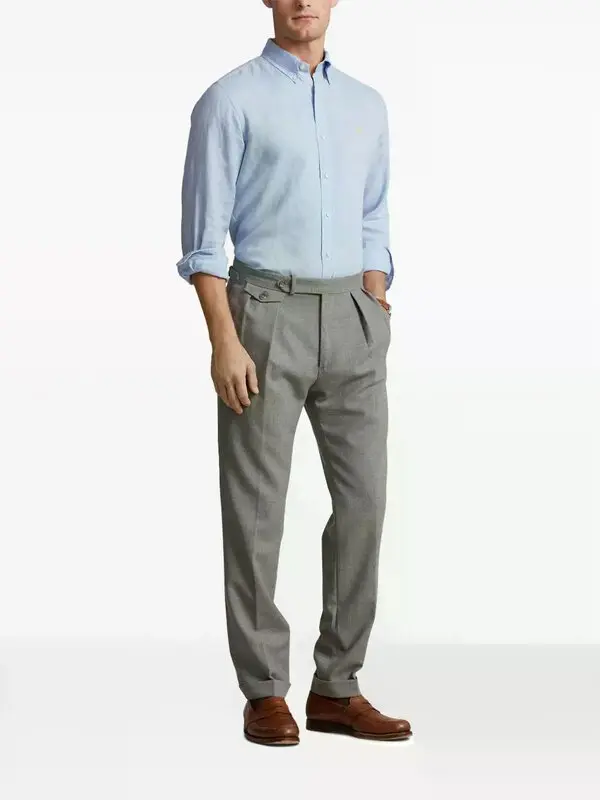 Polo Ralph Lauren Polo Pony-embroidered Shirt - Blue