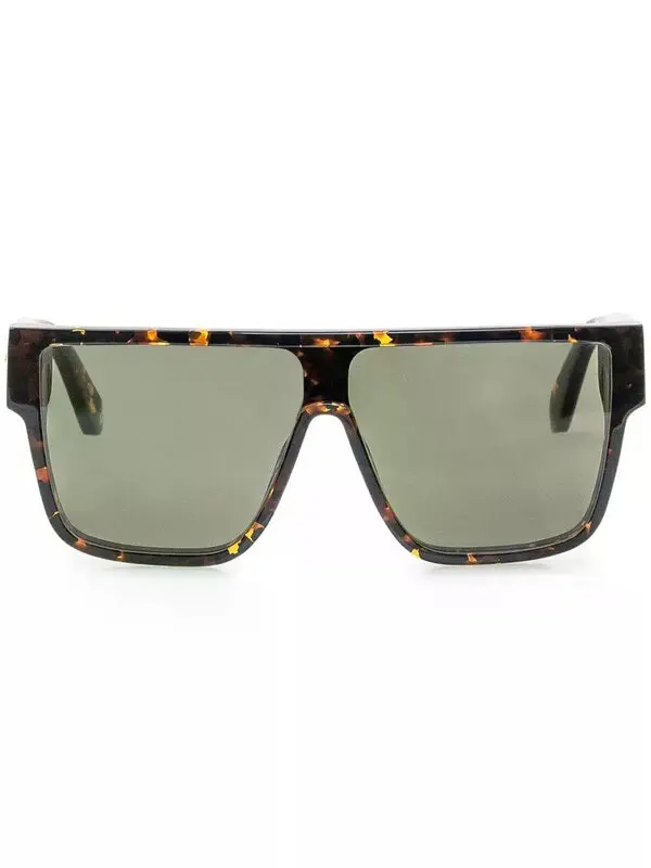 Off-White Tortoiseshell Sunglasses - Brown