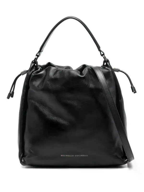 Brunello Cucinelli Logo-debossed Tote Bag