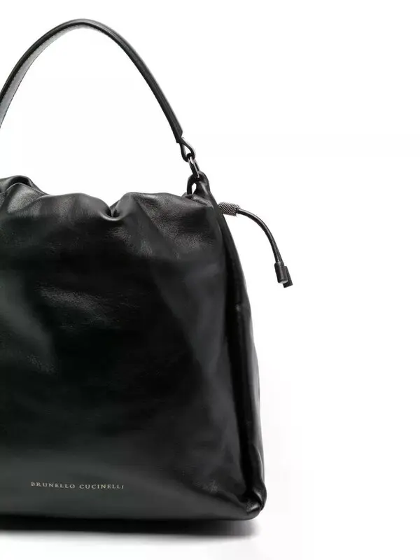 Brunello Cucinelli Logo-debossed Tote Bag