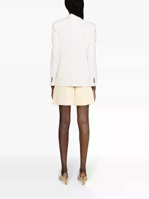 MSGM Single-breasted Crepe Blazer