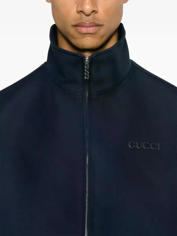 Gucci Embroidered-logo Jacket