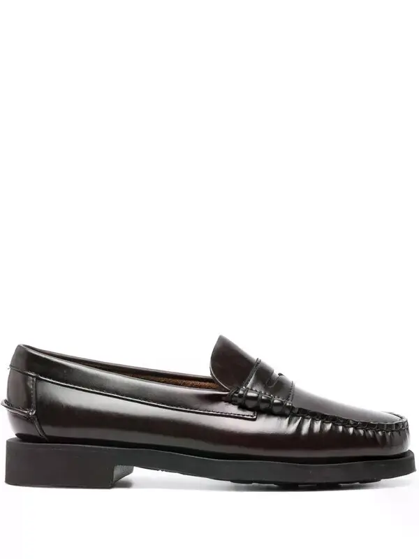 SEBAGO Penny-slot Leather Loafers