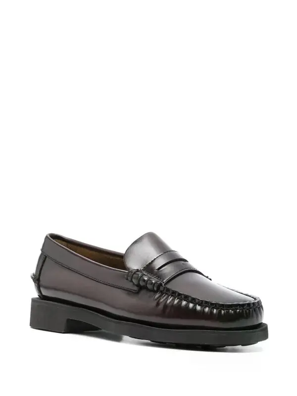SEBAGO Penny-slot Leather Loafers