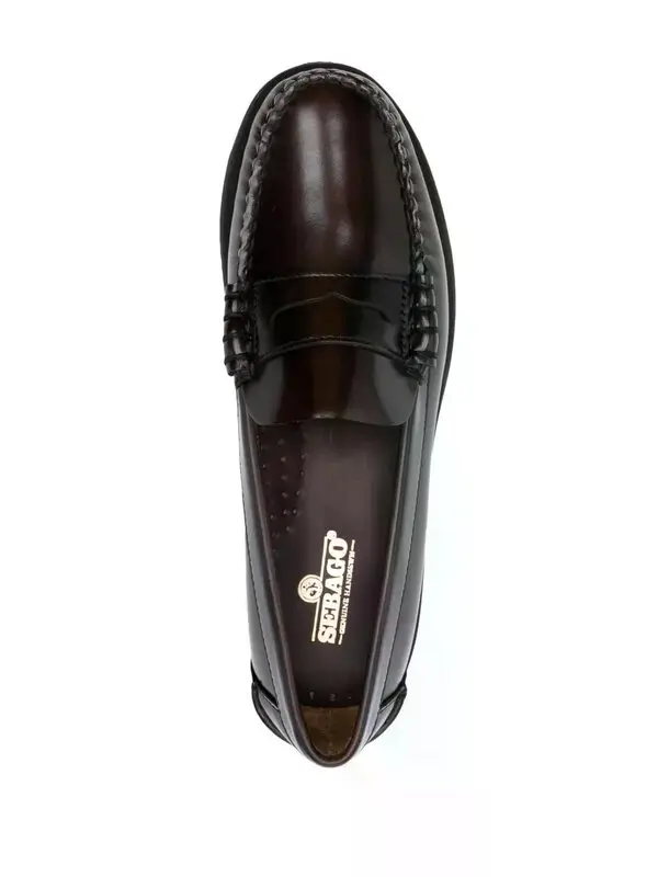 SEBAGO Penny-slot Leather Loafers