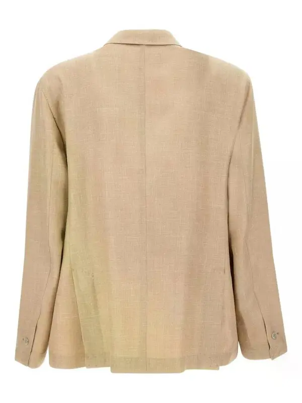 BARBA NAPOLI Single-breasted Blazer - Neutrals